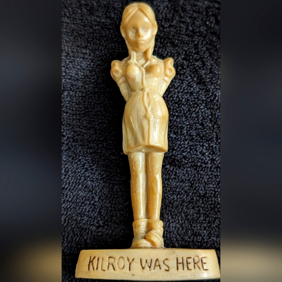 Other | Kilroy Was Here Hartland Pregnant Girl Figurine Wwii Vintage ...